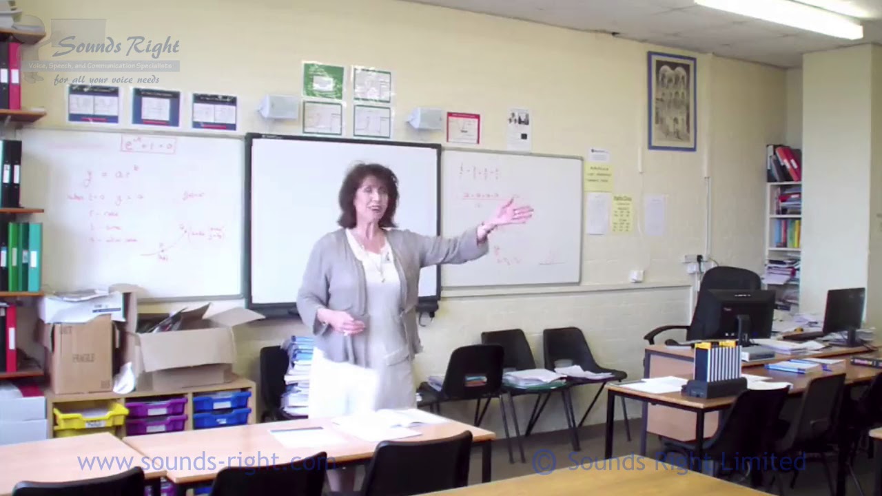 Teacher Voice Training - Classroom Acoustics - YouTube