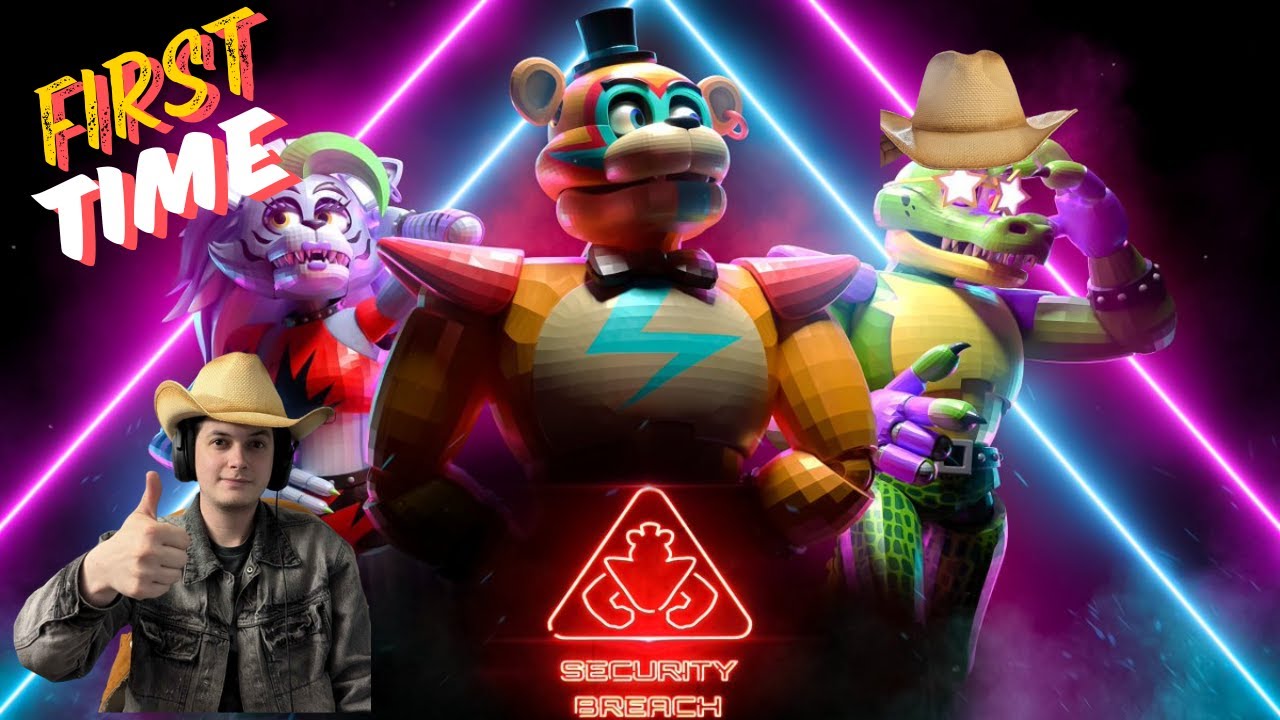 Five nights at Freddy's security breach for the first time part 3 - YouTube