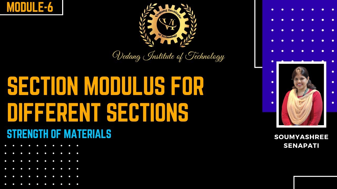 Section modulus for different sections - YouTube