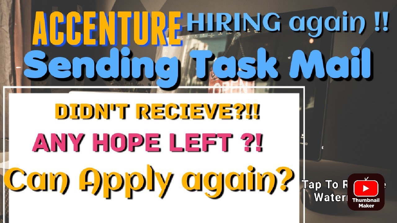 ACCENTURE HIRING 2023 Batch || Accenture Sending Task Mail | Accenture ...