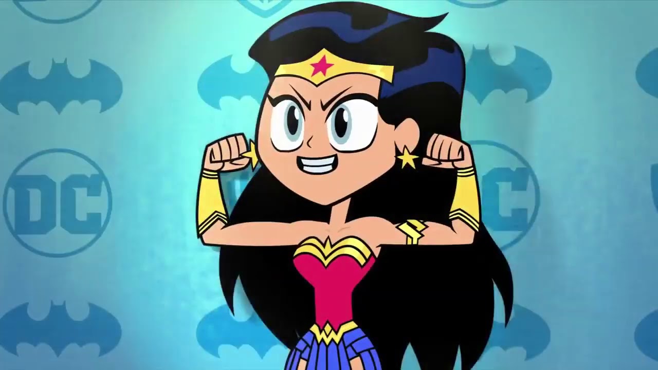 Teen Titans Go! to the Movies (2018) Characters meets Wonder Woman ...