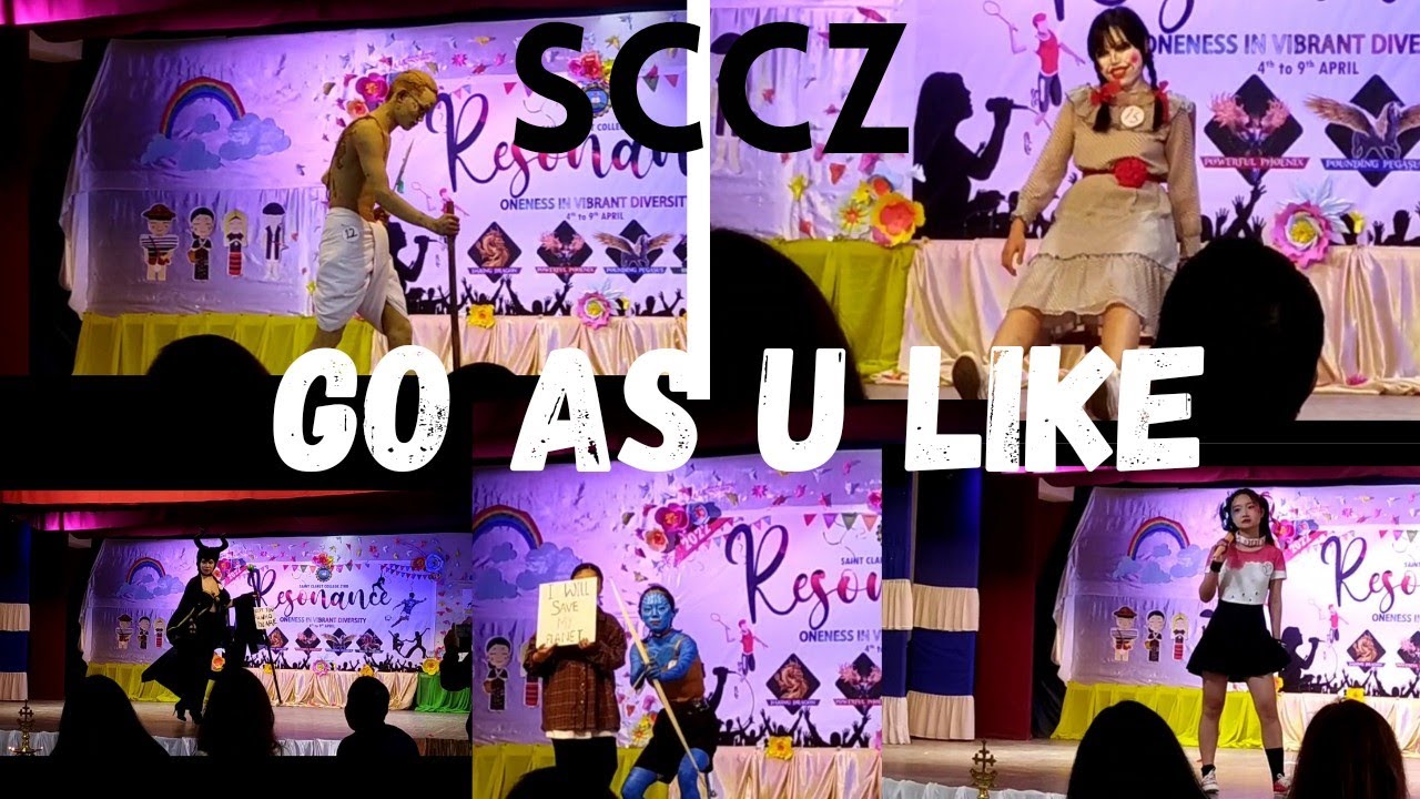 Go as u like by saint claret College students,ziro🥰 || College ...