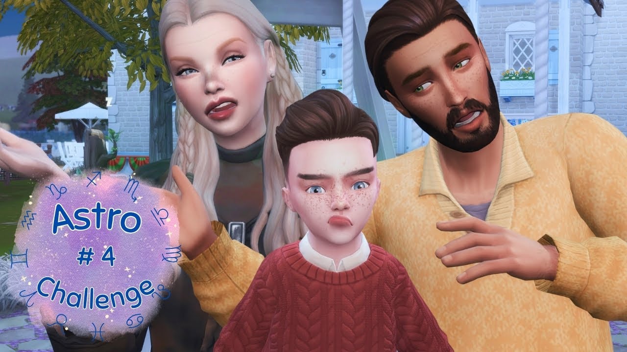 Anniversaire chaotique du petit bélier ! (astro challenge sims 4 ep 4 ...