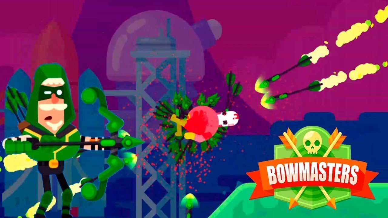 Bowmaster walkthrough Penny VS Robin the Quickshooter - YouTube