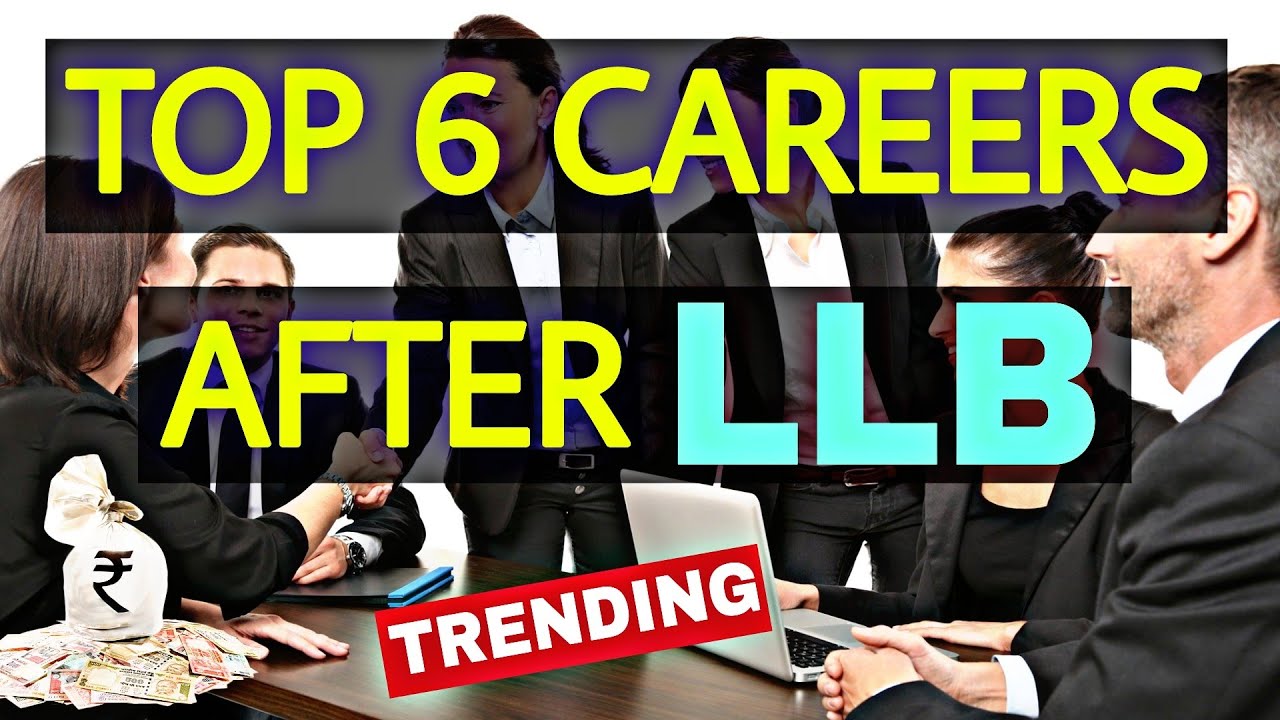 Top 6 Career options after Law | LLB Career Options | Career ...