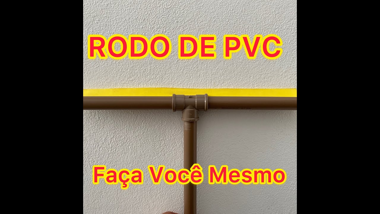 RODO CANO DE PVC - YouTube