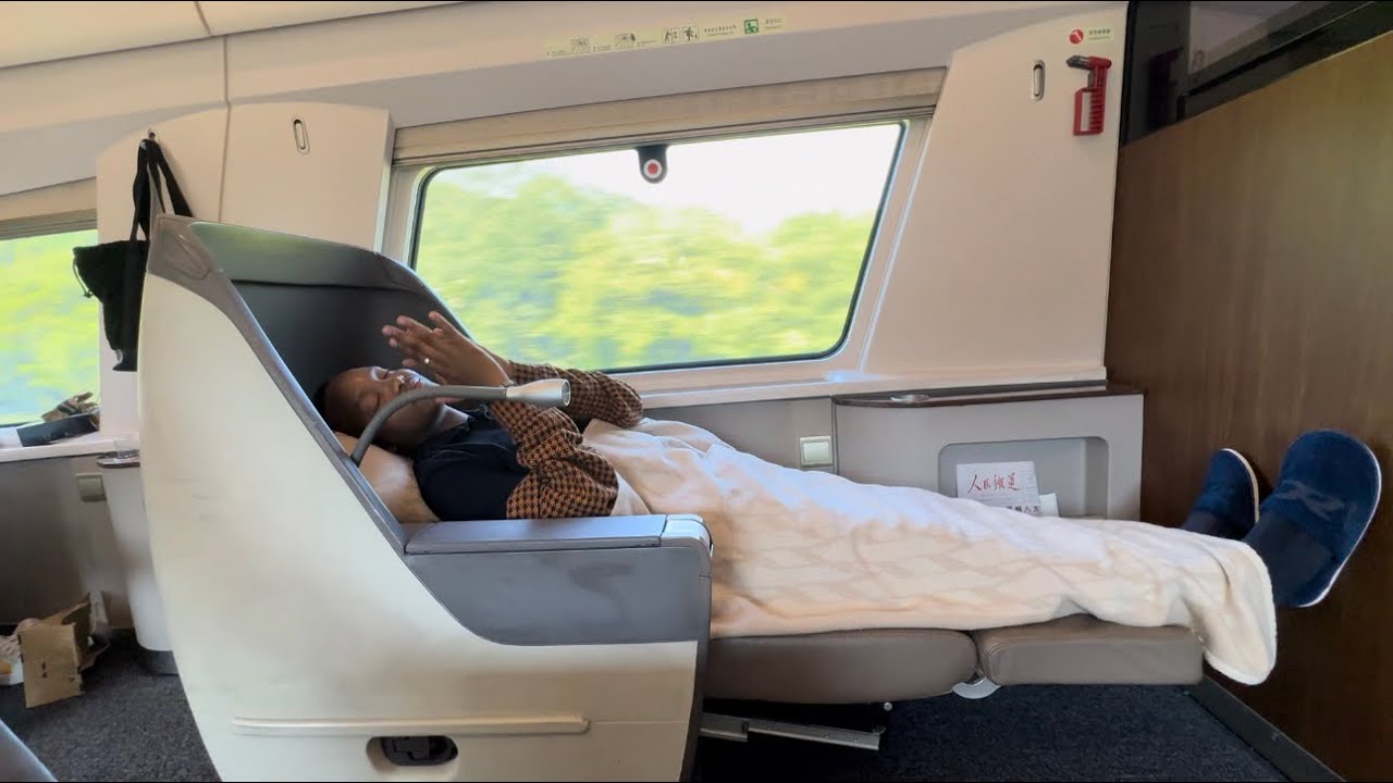 My First Time inside Business Class Bullet Train 🥹 - YouTube