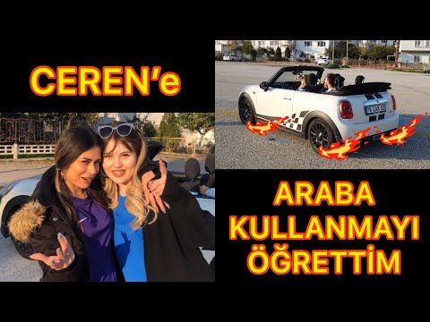 CEREN’e ARABA KULLANMAYI ÖĞRETTİM (ilk deneyimi)