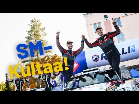 Voitettiin Suomen Mestaruus! - Kouvola SM O.K. Auto-Ralli 2022 - YouTube
