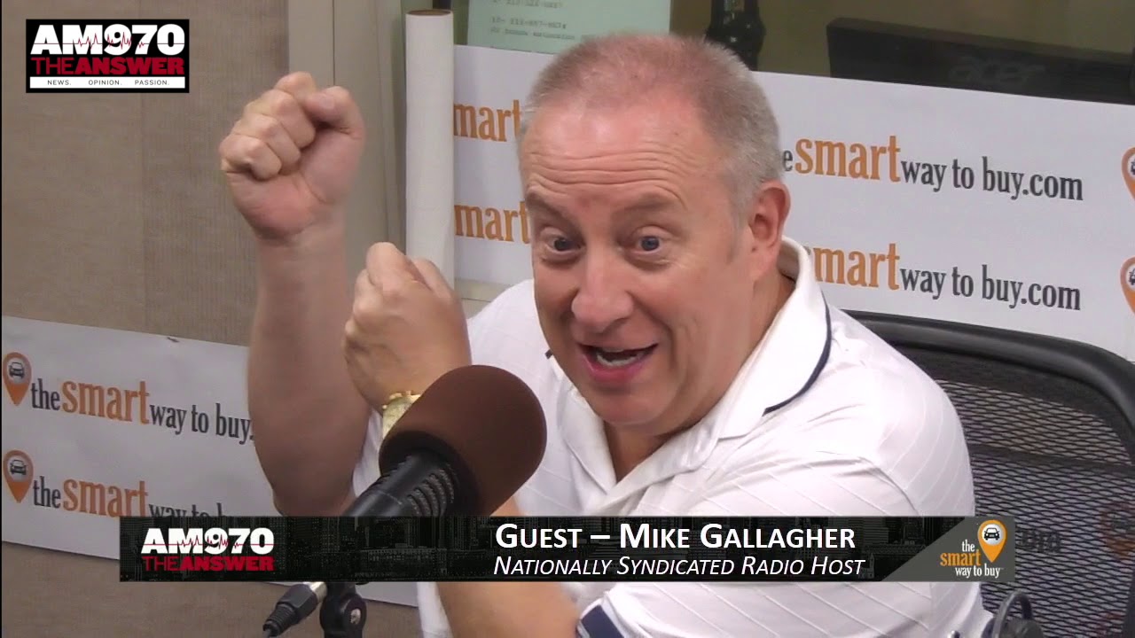 Mike Gallagher - Interview - Piscopo In The Morning 10-2-18 AM 970 The ...
