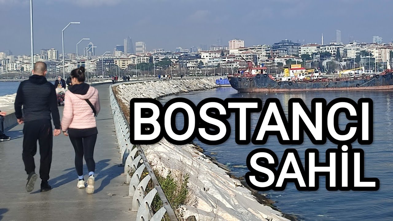 BOSTANCI SAHİL YÜRÜYÜŞÜ İSTANBUL TÜRKİYE.BOSTANCI BEACH WALK ISTANBUL ...