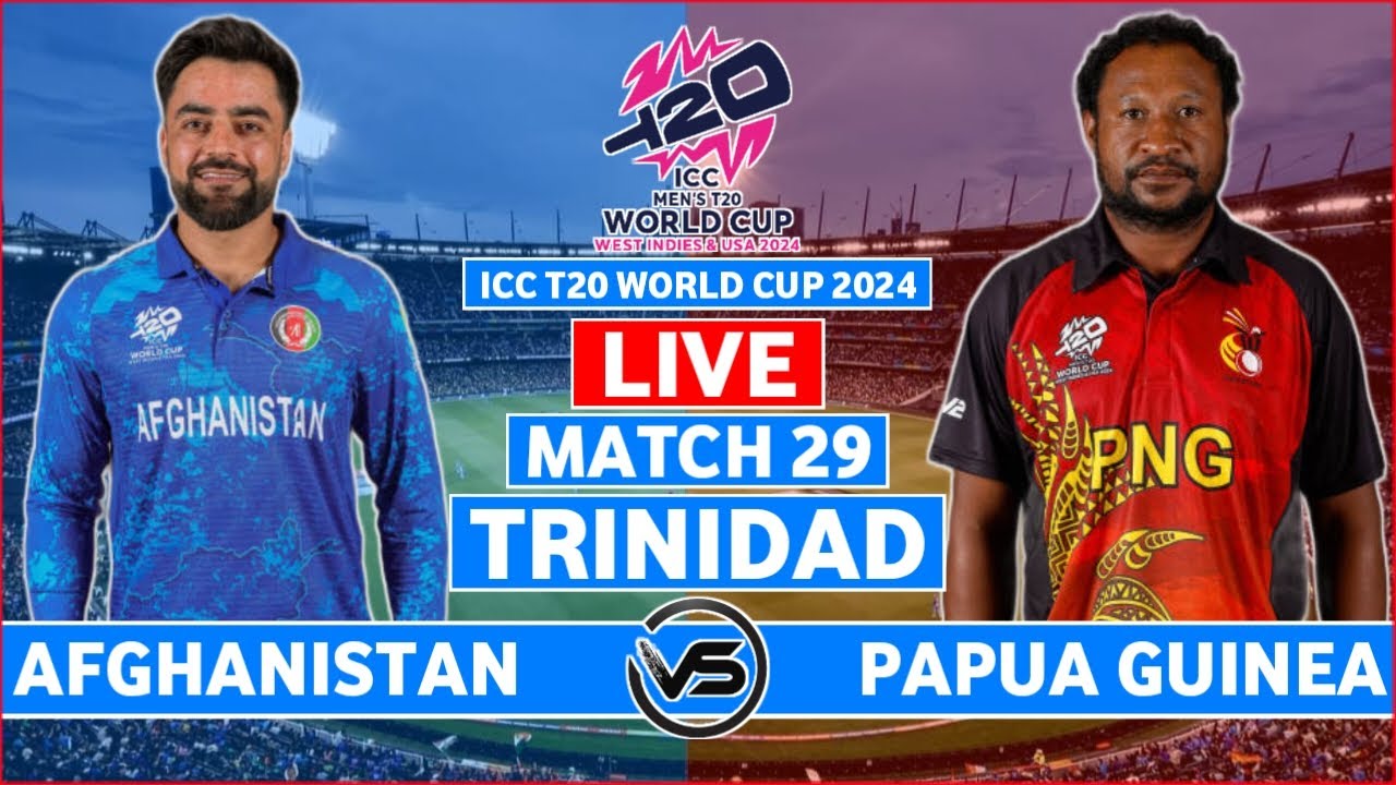ICC T20 World Cup Live: Afghanistan vs Papua New Guinea Live | AFG vs ...