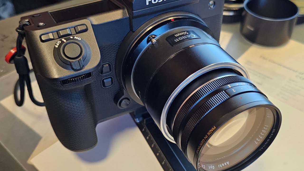 Fujifilm GFX100 II ETERNA ProRes HQ 4K Video - Pentax TAKUMAR 100mm f2 M42 - YouTube