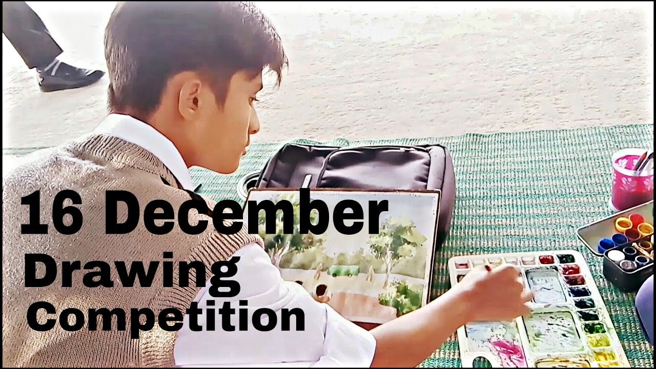 16 December Victory Day drawing competetion || Mahinur Paints. - YouTube