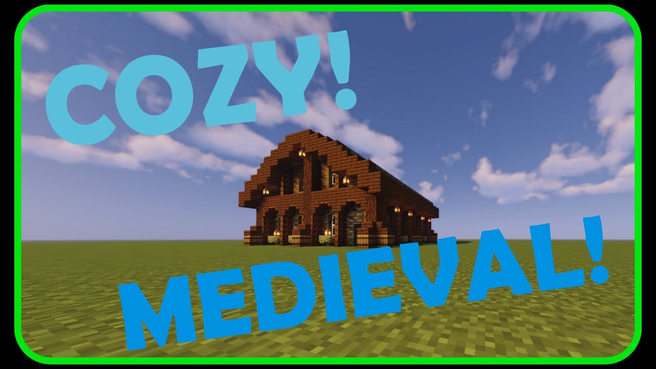 Minecraft Builds | Small Medieval Cabin | Time-Lapse + Guide - YouTube