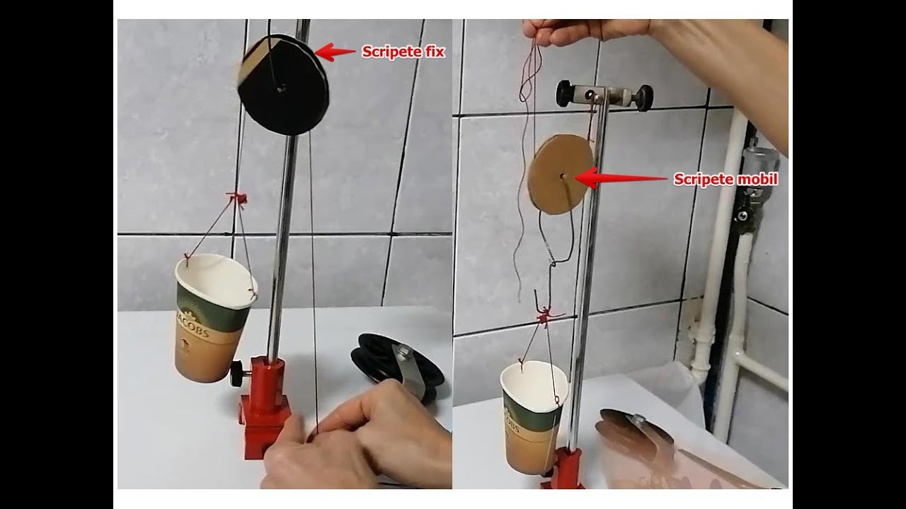 Construirea unui scripete - Temă experimentală - YouTube