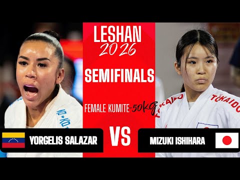 Yorgelis Salazar vs Mizuki Ishihara | Intense Kumite Semifinal Fight | Premier League Leshan 2026