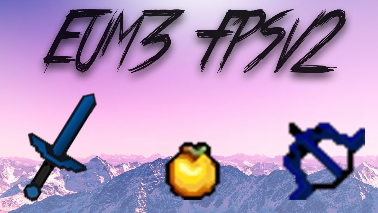 Minecraft PVP Texture Pack Eum3 FPS v2 By Arbaz x Apexay 1.7.2/1.7.10/1 ...