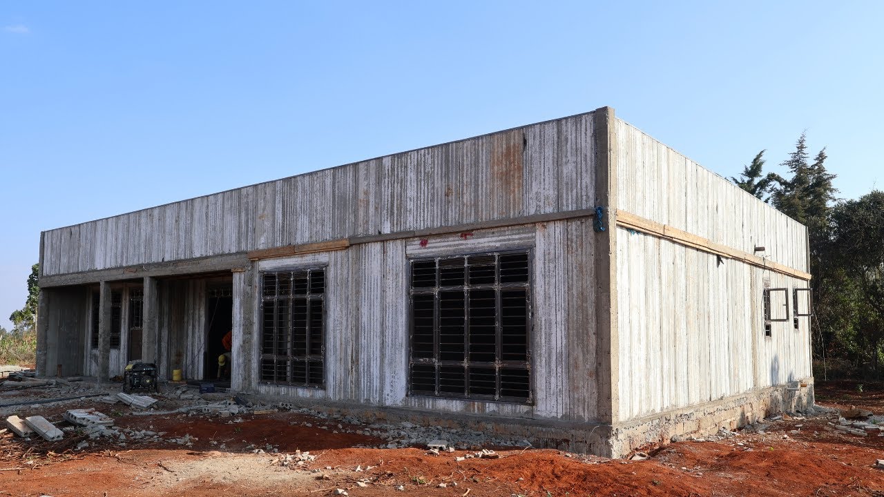 Building a 3-Bedroom Bungalow with Precast Panels in Chaka Nyeri County ...