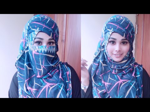 Romjan special Hijab & Niqab style 2021//Easy and simple Niqab tutorial (full coverage)