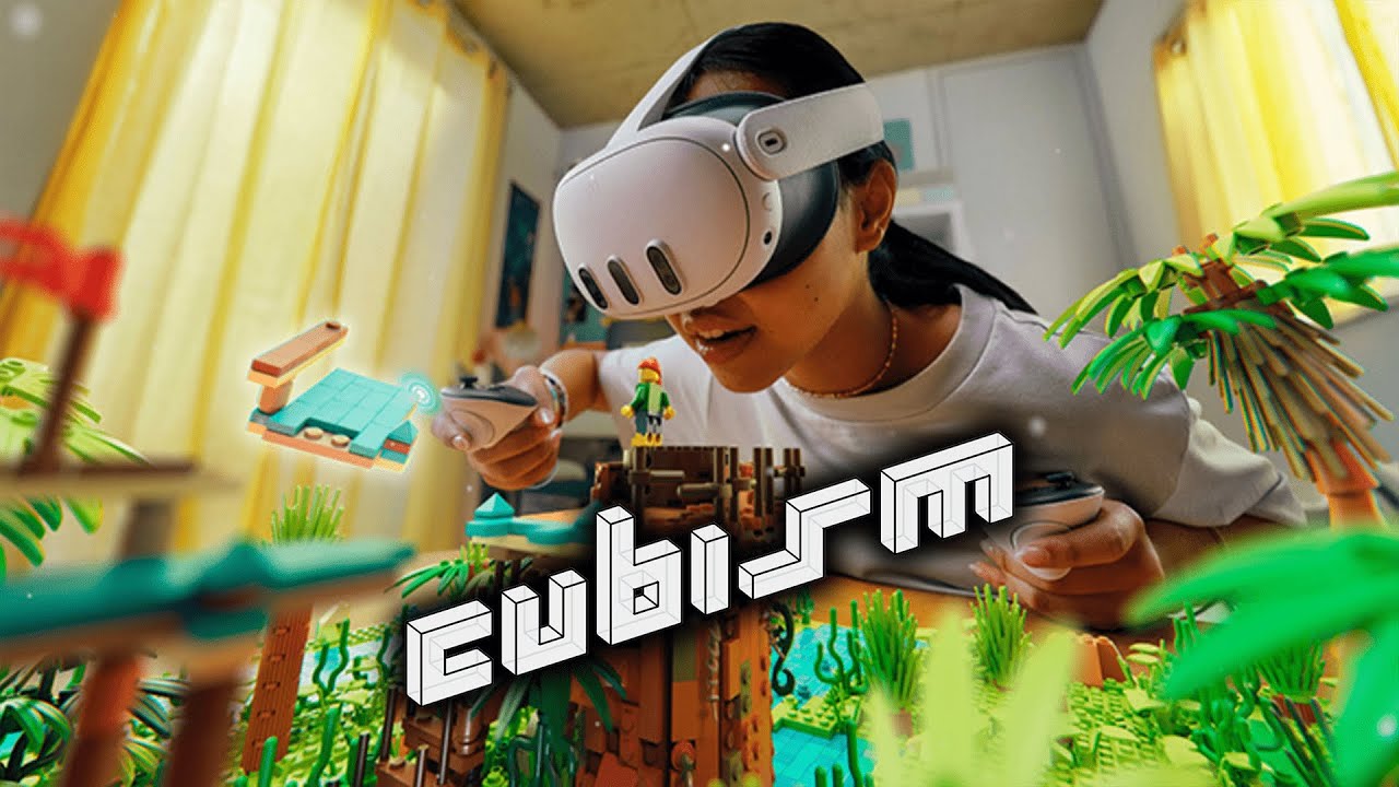 The BEST Mixed Reality QUEST 3 Game... | Cubism Review - YouTube