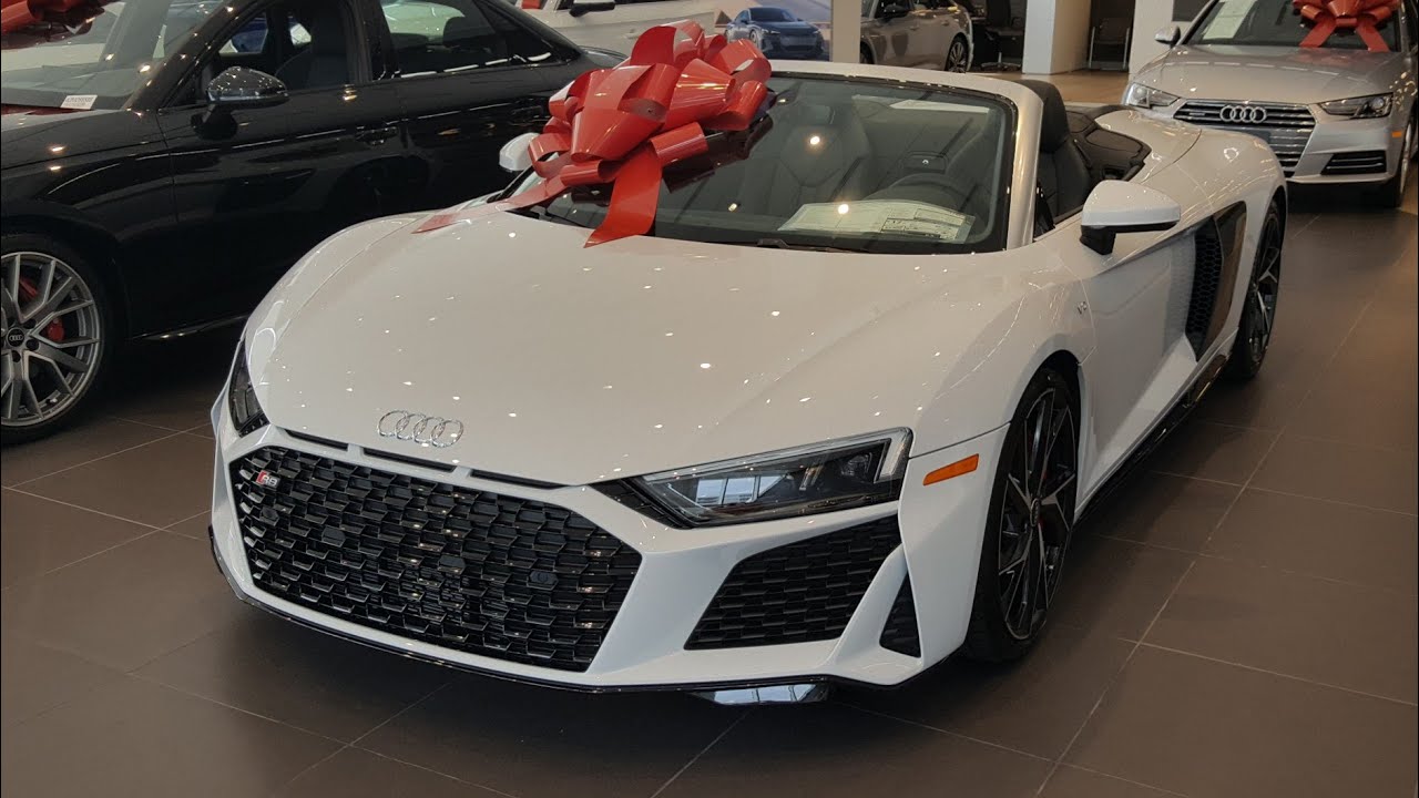 2022 Audi R8 RWD Spyder walk around - The driver's supercar - YouTube