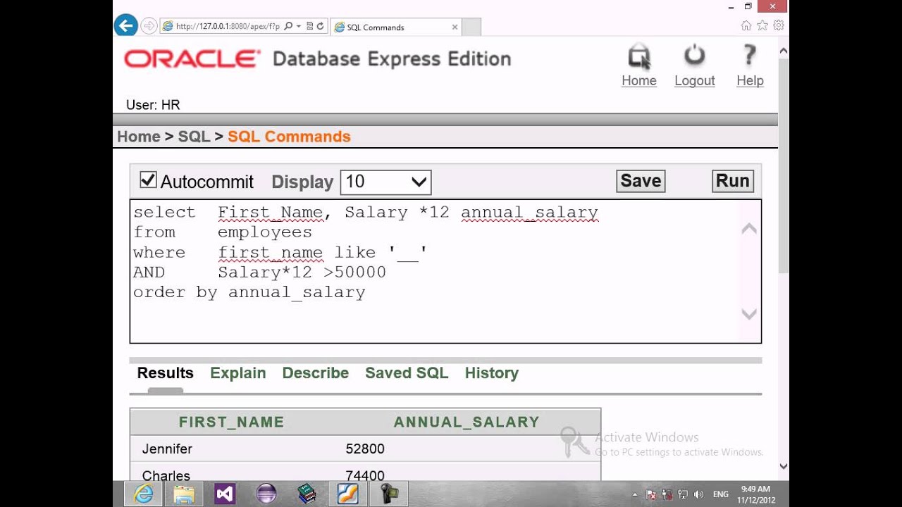 10 Oracle Database Like Order by Alias Operators Precedence - YouTube