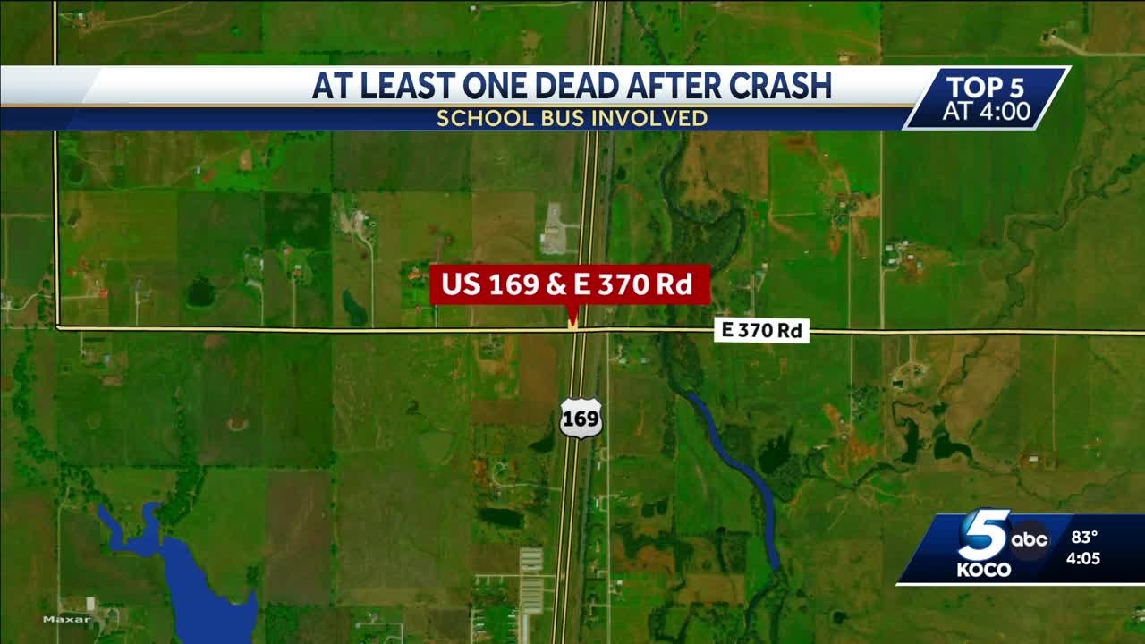 OHP: At least 1 dead after crash involving school bus in Rogers County ...