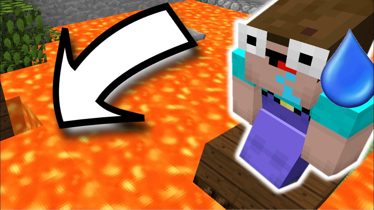 99% IMPOSSIBLE THE FLOOR IS LAVA CHALLENGE MINECRAFT ! - YouTube