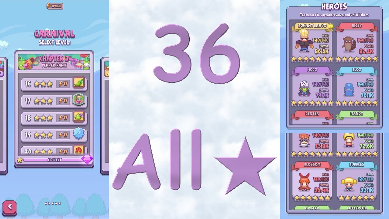 Cartoon Network Match Land All Shops & Full Star Characters - YouTube