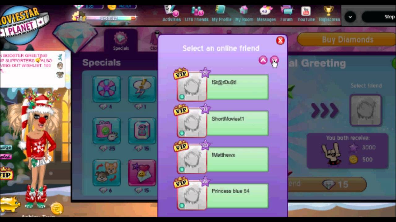 ♥ MSP - 1 YEAR STAR VIP ♥ LEVEL 28-30 - YouTube