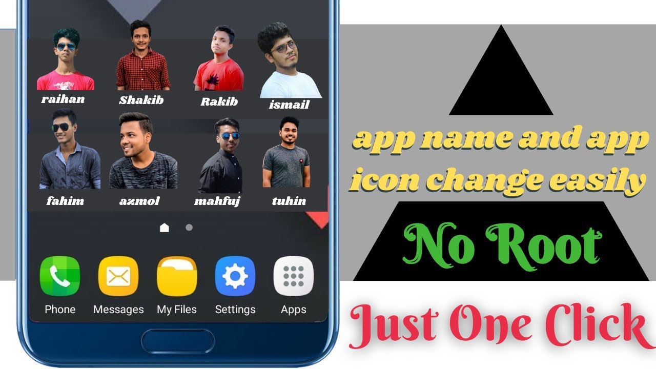 How to change app name and app icon easily on any android phone. no ...