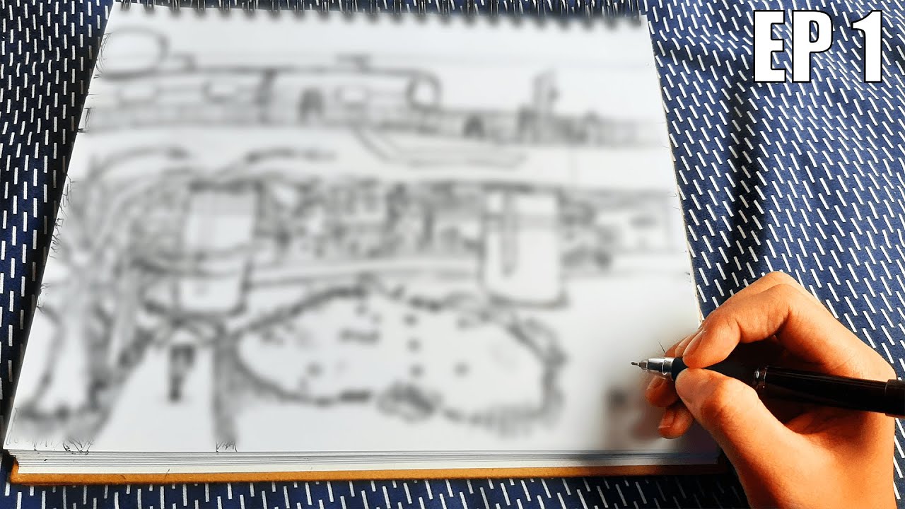 Drawing Montage Ep 1 - YouTube