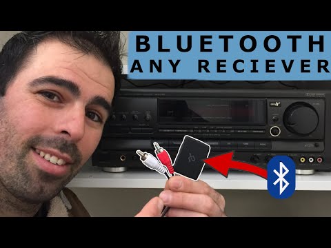 How to Hook up Bluetooth with ANY Receiver | Aluratek Bluetooth Music Receiver Review
