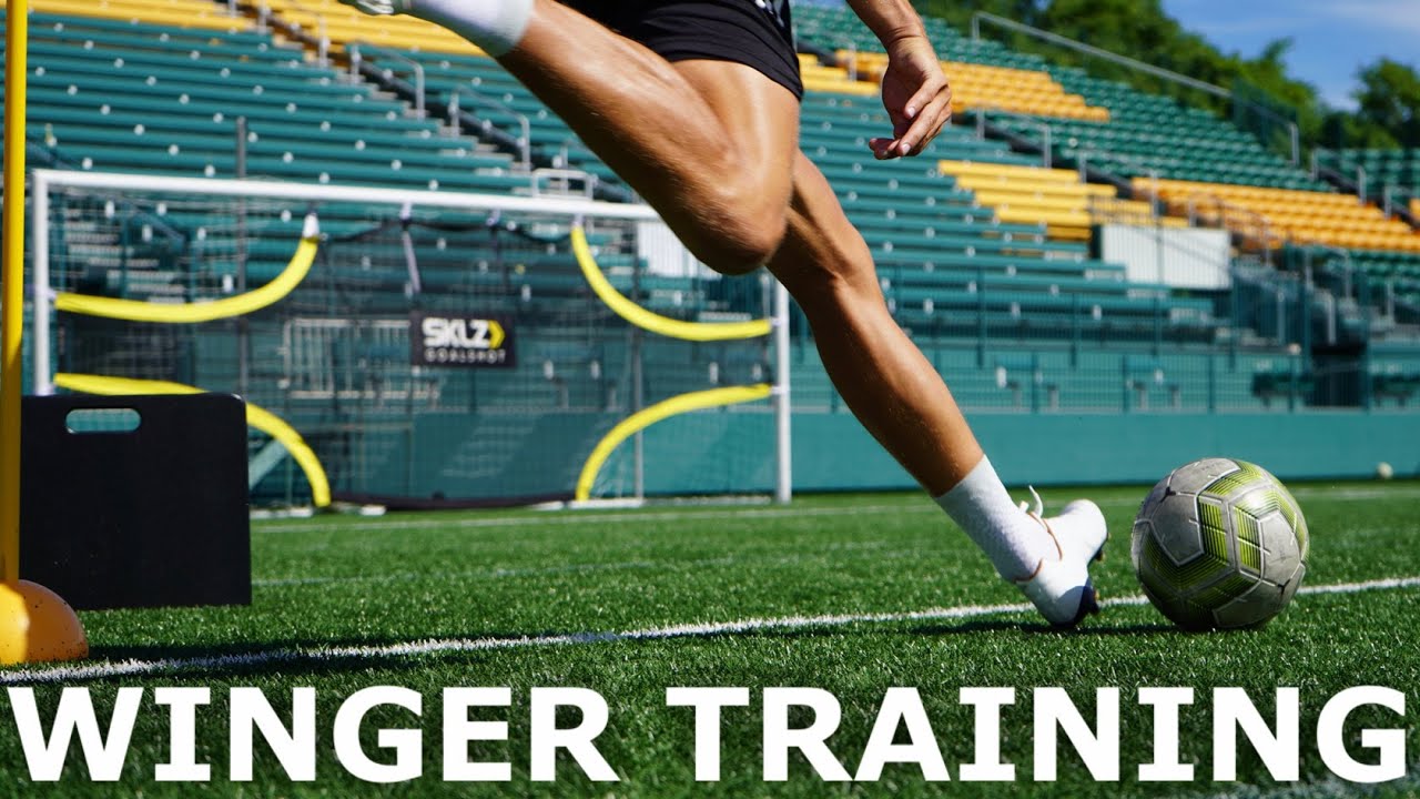 Winger Technical Training | Full Training Session For Footballers - YouTube