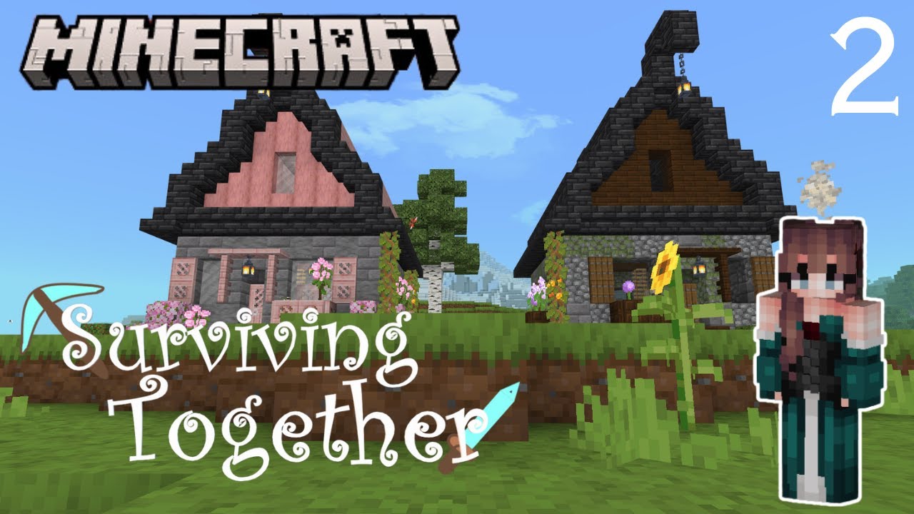 Cozy Starter House Build | Minecraft | Low Commentary - YouTube