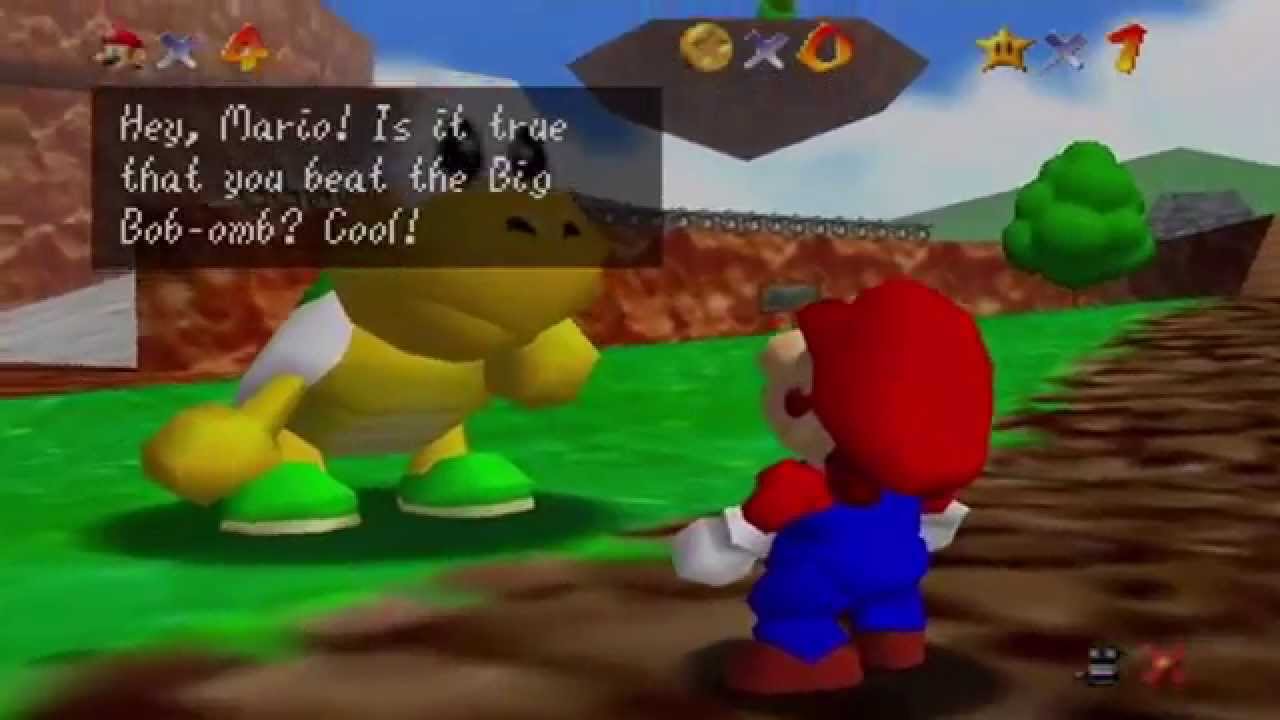 Super Mario 64 - Part 1 - The Quest For Cake - YouTube