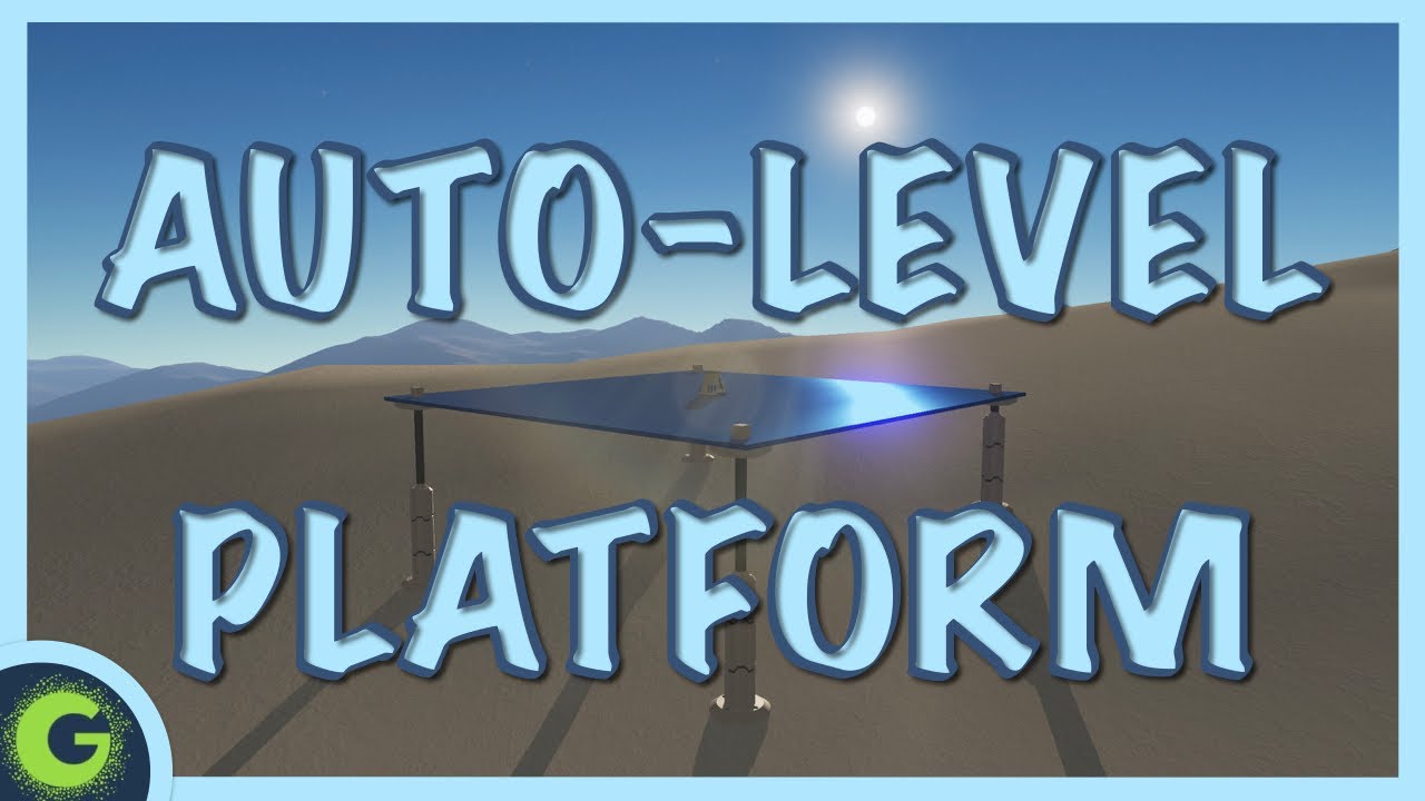 Craft Feature: Auto-Level Platform || Simple Rockets 2 - YouTube