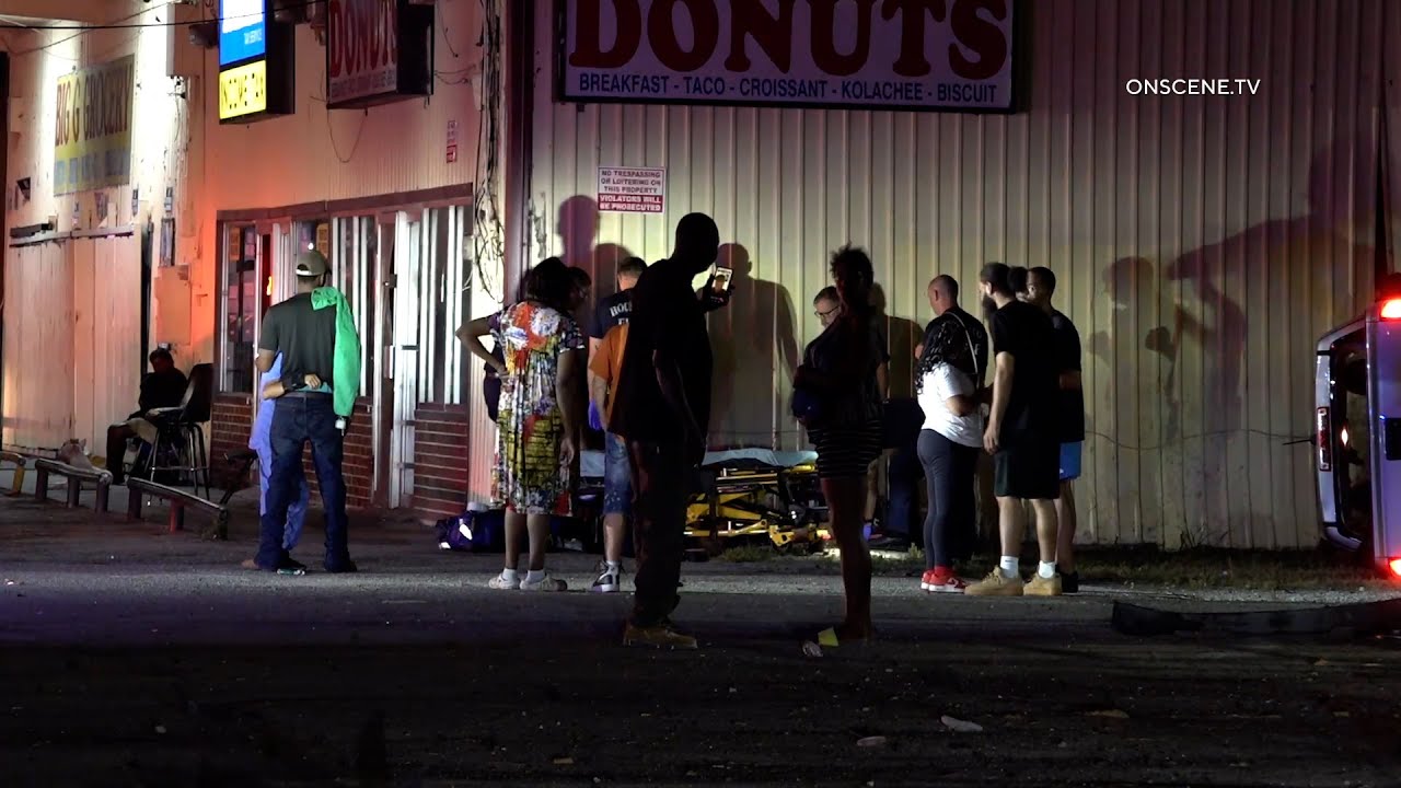 Pick-Up Truck Vs Donut Shop, Houston TX - YouTube