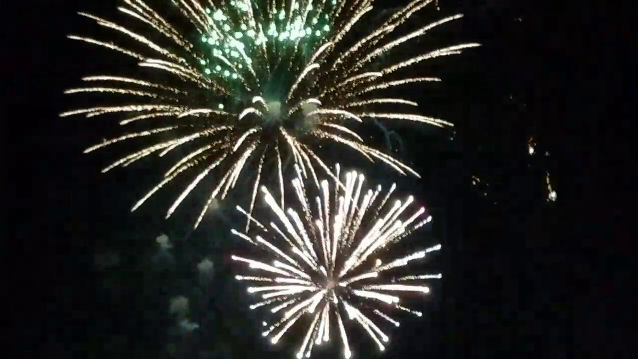 4th of July 2017, Fireworks at Mesa Arizona, Amphitheatre - YouTube