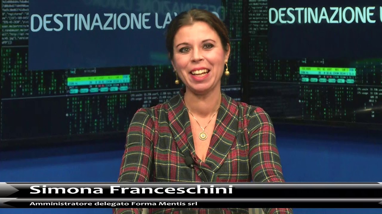 Tosetti incontra Simona Franceschini Amm delegato Forma Mentis srl ad Antenna Blu il 14 11 2019 ...