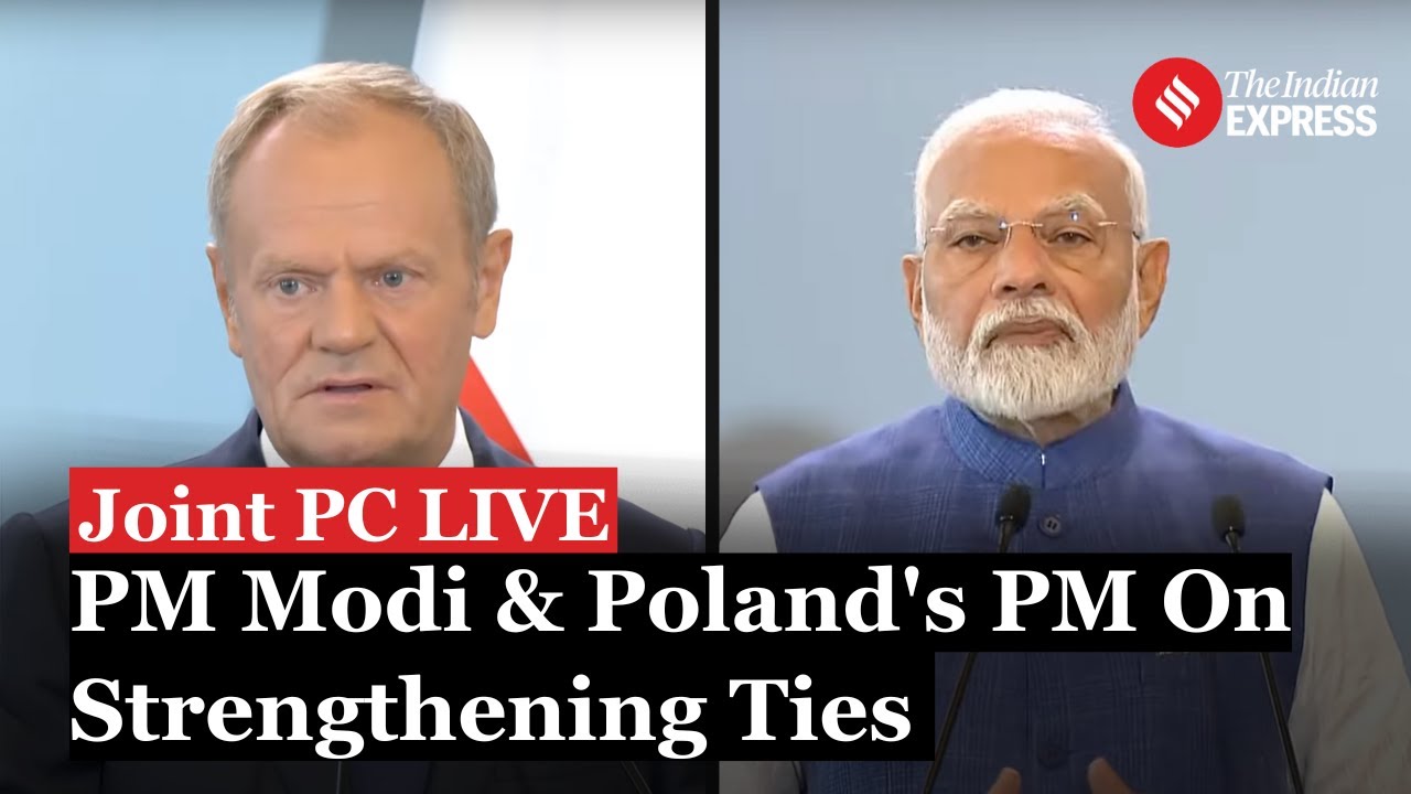 PM Modi Poland Visit Live: PM Narendra Modi and Polish PM Donald Tusk ...