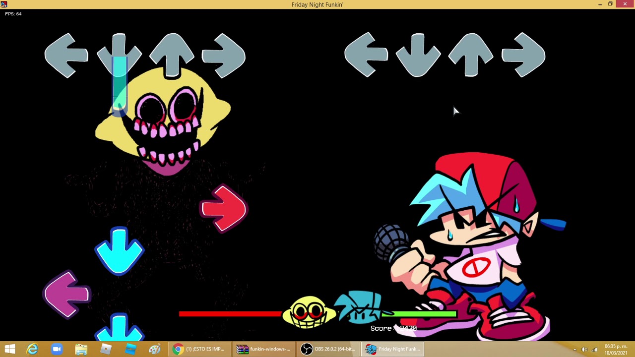 fnf cancion Monster - YouTube