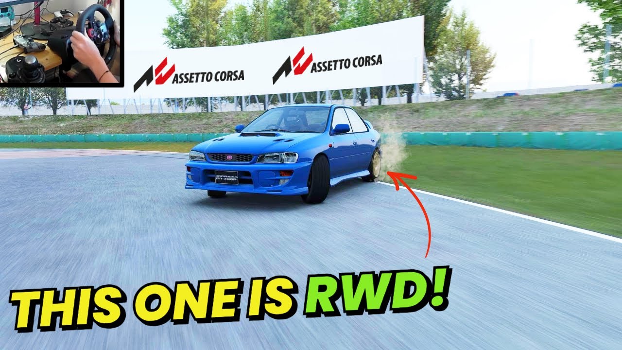 Is a RWD Swapped Car Any Good For Drifting? (Assetto Corsa) - YouTube