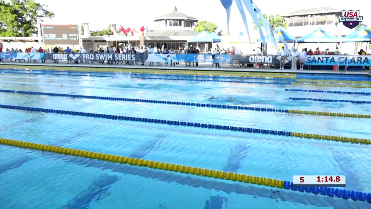 Women’s 200m Fly D Final | 2017 arena Pro Swim Series at Santa Clara ...