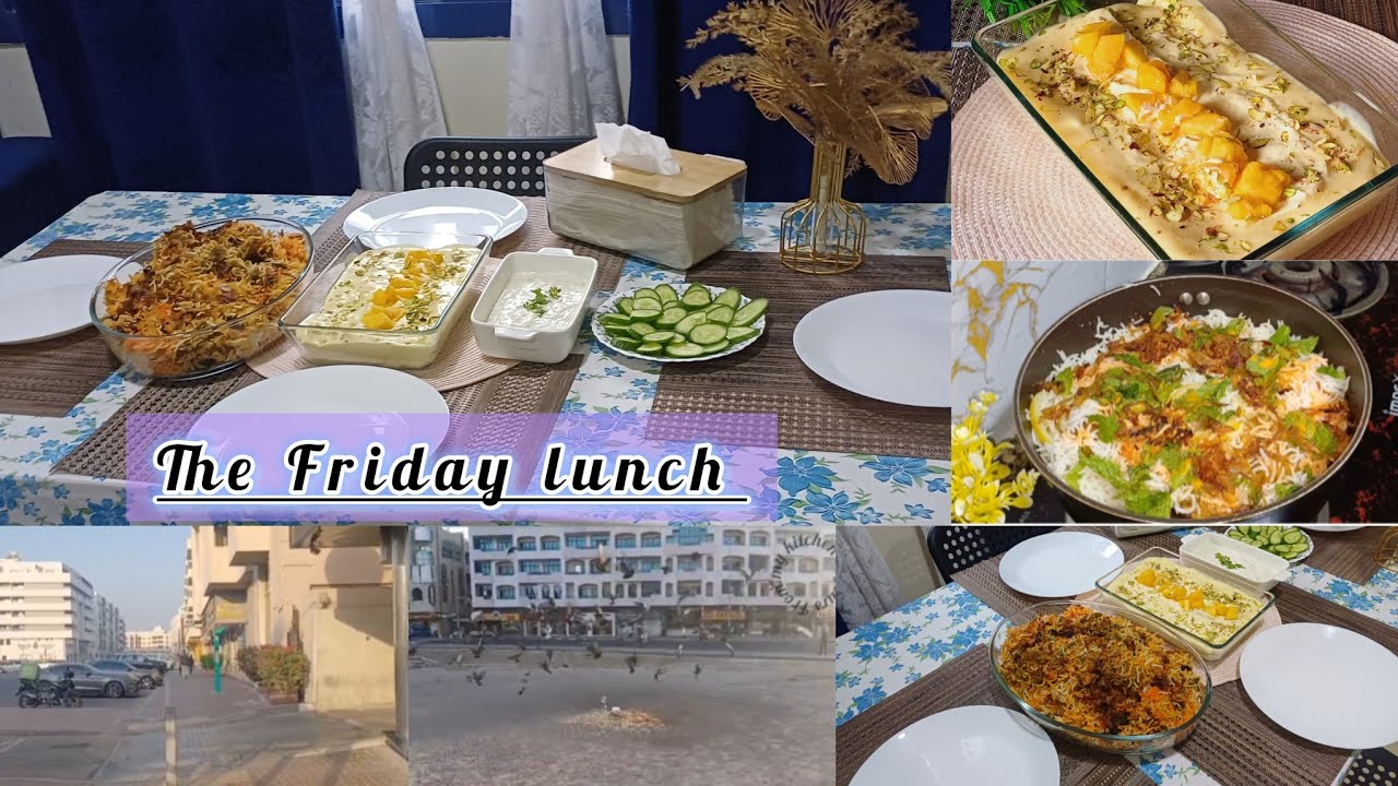 My Friday's lunch | My first vlog | Spicy Bombay biryani & Quick Mango ...