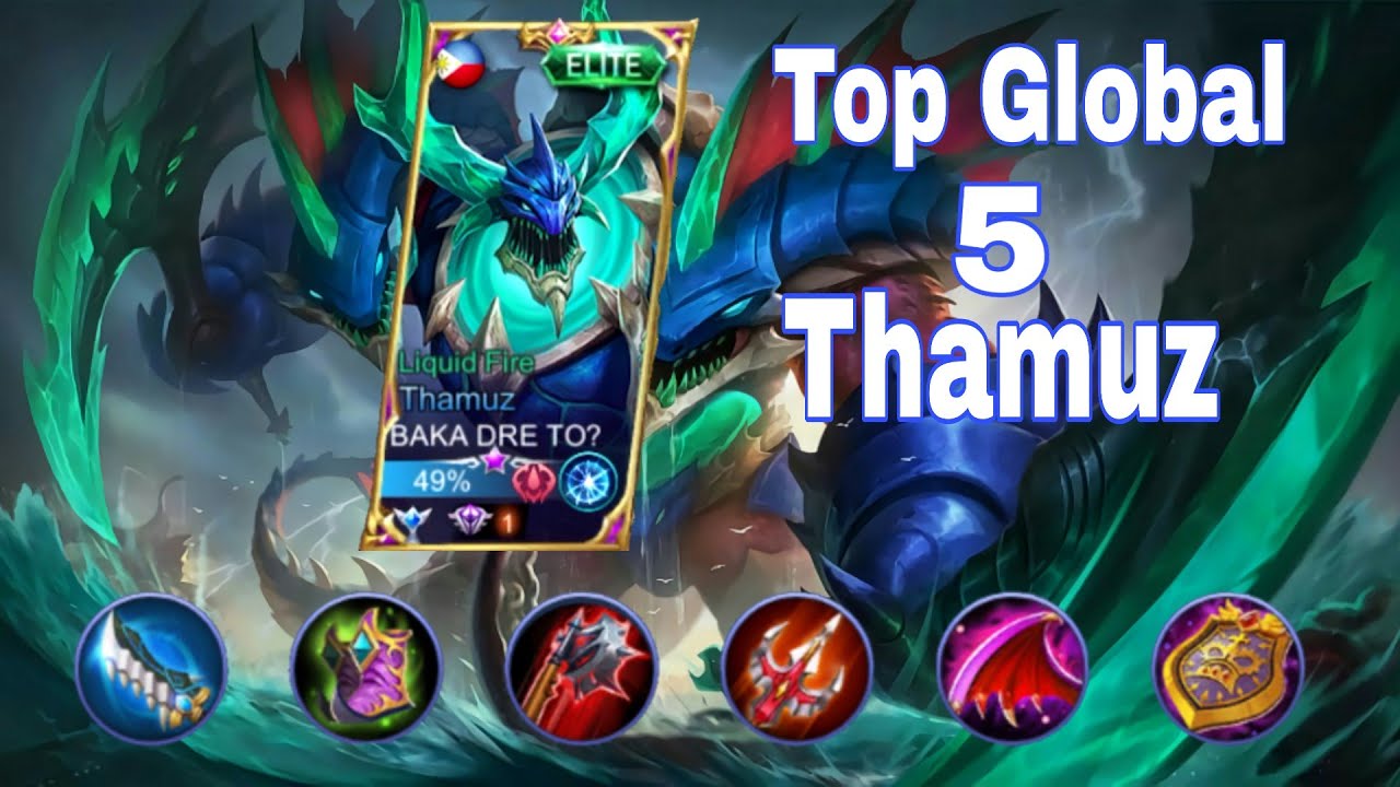 BAKA DRE TO? Top Global 5 Thamuz easy game and game play ! - YouTube