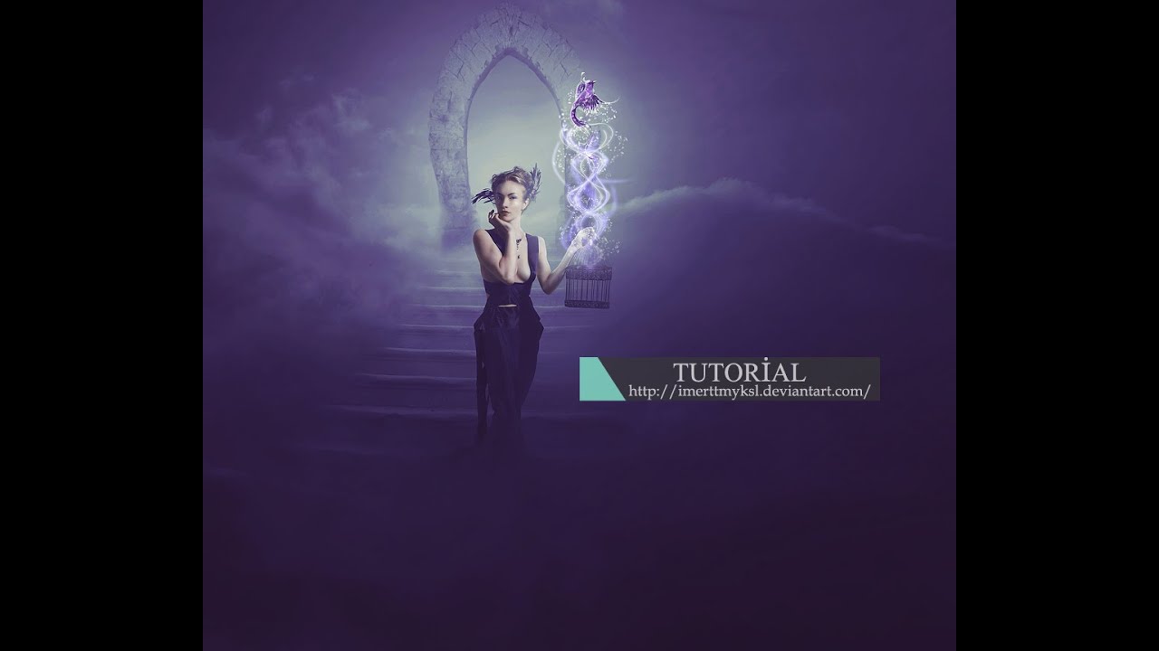 Photo Manipulation Tutorial - Magic Bird - YouTube