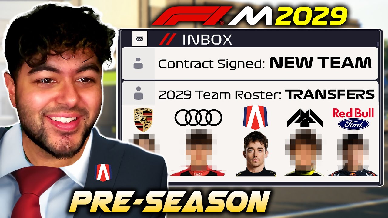 Joining a NEW Team in F1 2029...the Andretti Road to Glory Begins ...