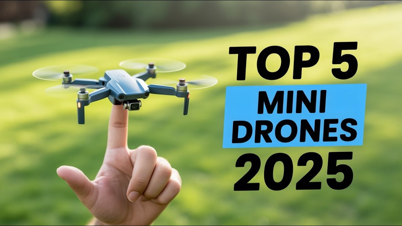 5 Best Mini Drone in 2025 | Top Mini Drones for Beginners & Pros - YouTube